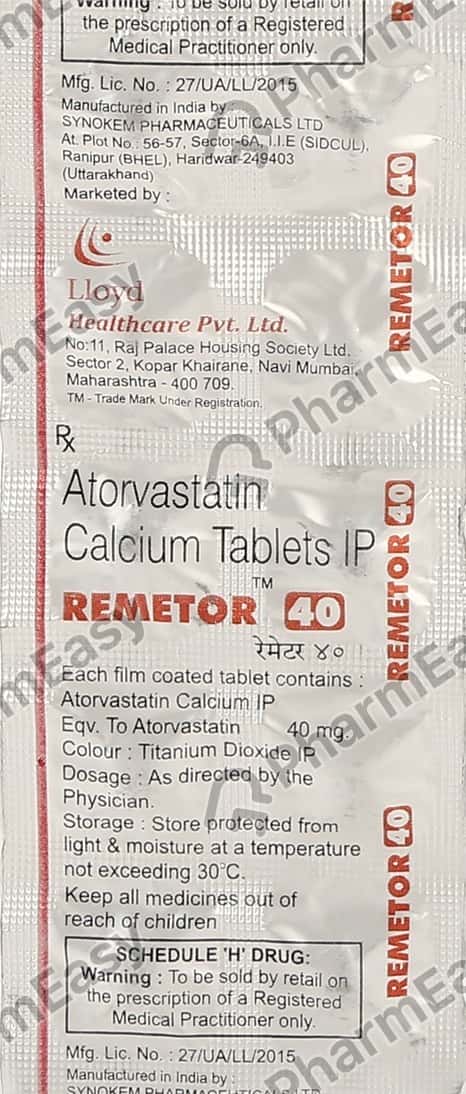 Statix 40 MG Tablet (10): Uses, Side Effects, Price & Dosage | PharmEasy