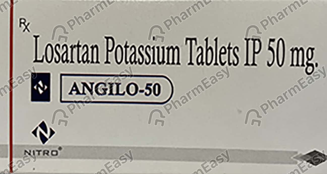 Angilo 50 MG Tablet (10): Uses, Side Effects, Price & Dosage | PharmEasy