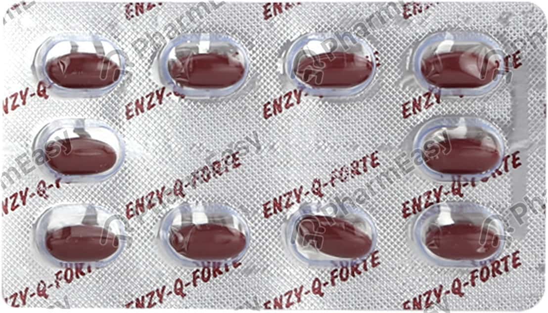 Buy Enzy Q Forte Strip Of 10 Capsules Online at Flat 15% OFF | PharmEasy