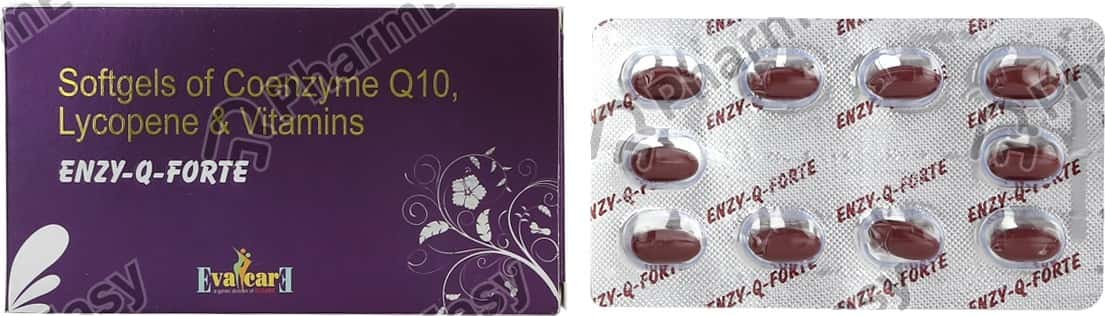 Buy Enzy Q Forte Strip Of 10 Capsules Online at Flat 15% OFF | PharmEasy