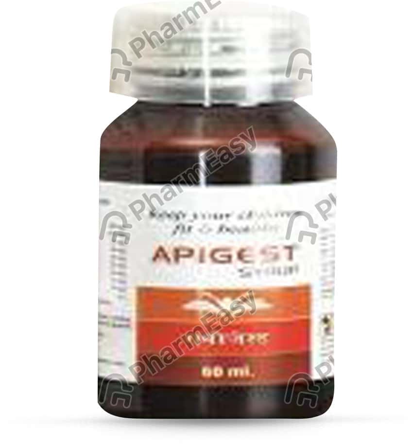 Apigest Suger Free Syrup 200ml: Uses, Side Effects, Price & Dosage ...