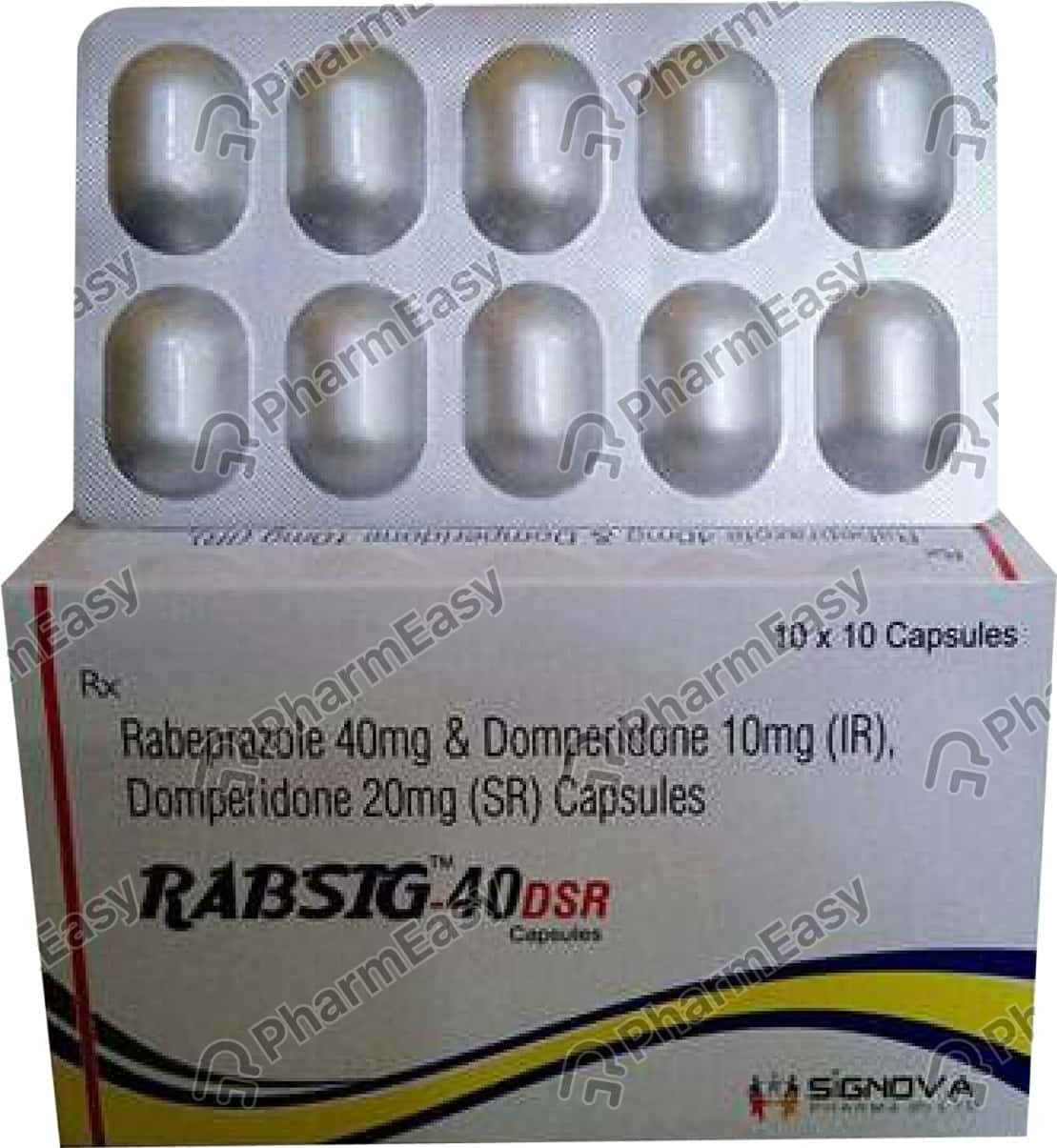 Rabsig It Strip Of 10 Capsules: Uses, Side Effects, Price & Dosage ...