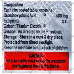Ursodox 300 MG Tablet (10): Uses, Side Effects, Price & Dosage | PharmEasy