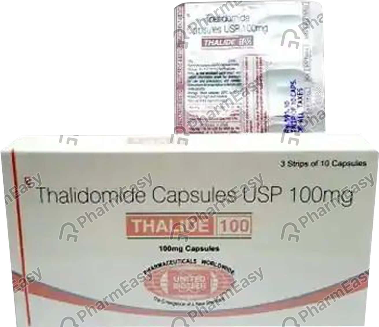 Thalide 100 MG Capsule (10): Uses, Side Effects, Price & Dosage | PharmEasy