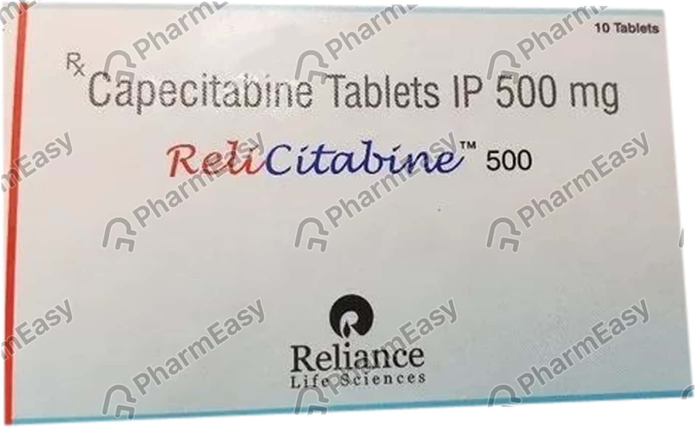 Relicitabine 500 MG Tablet (10): Uses, Side Effects, Price & Dosage ...