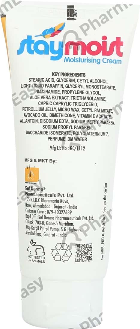 Buy STAYMOIST MOISTURISING CREAM Online & Get Upto 60% OFF at PharmEasy