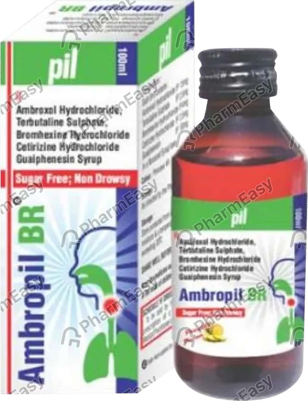 Ambropil BR Syrup | Sugar Free: Uses, Side Effects, Price, Dosage ...