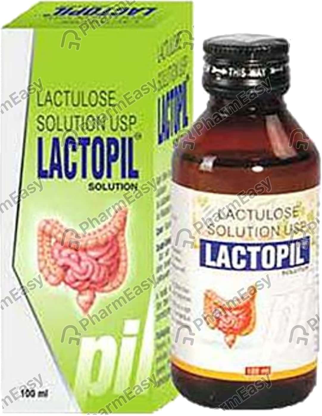 Lactopil 10 G Oral Solution (100): Uses, Side Effects, Price & Dosage ...