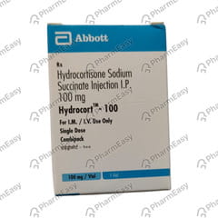 Hydrocort 100 MG Powder For Injection (1): Uses, Side Effects, Price ...