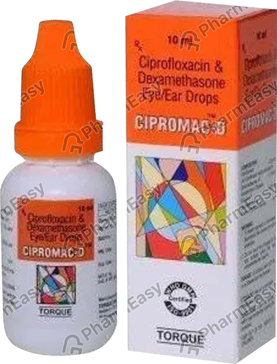 Buy Cipromac D E/E Drops Online at Flat 15% OFF | PharmEasy