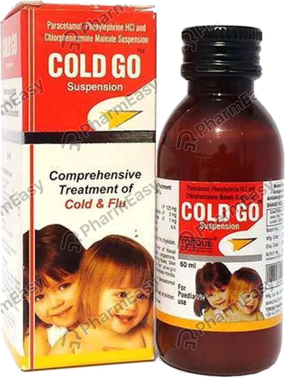 Cold Go Suspension (60): Uses, Side Effects, Price & Dosage | PharmEasy