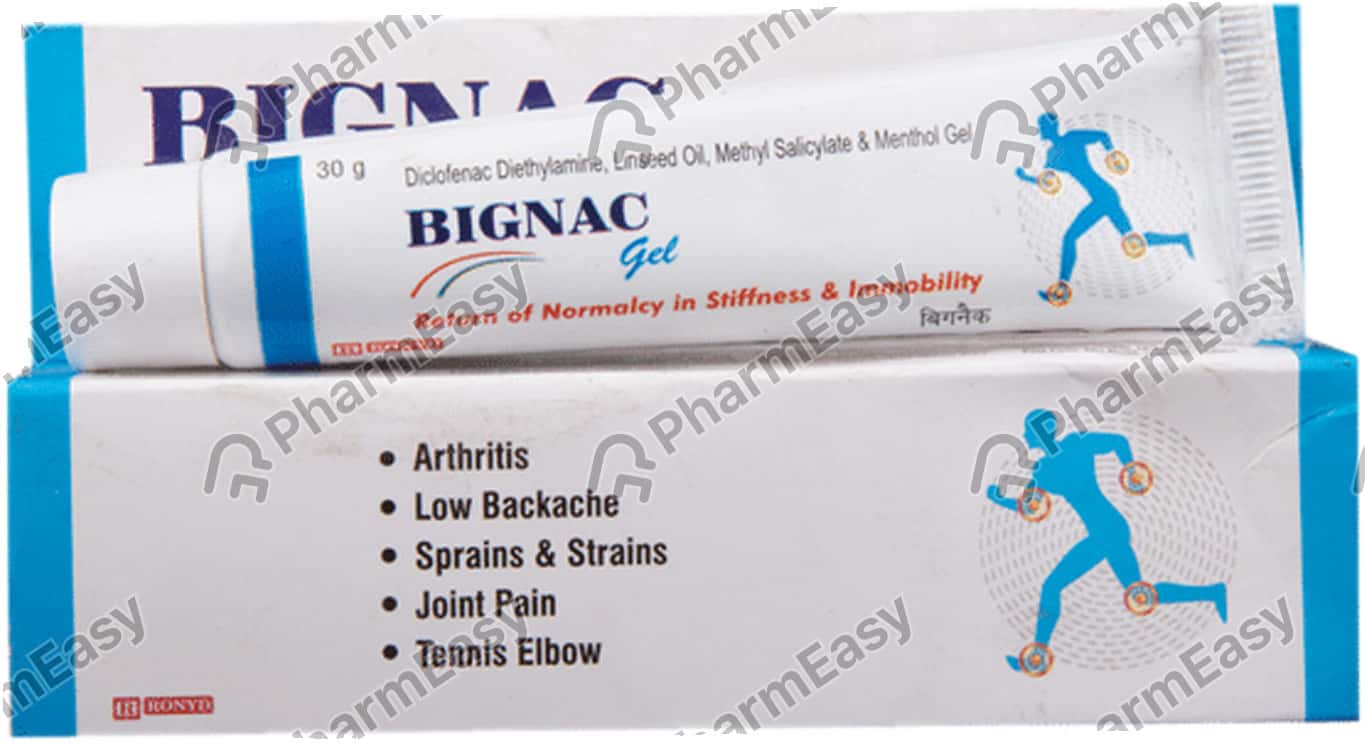 Bignac Gel: Uses, Side Effects, Price & Dosage | PharmEasy