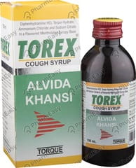 Torex Cough Syrup: Uses, Side-effects, Price, Dosage & More Info ...