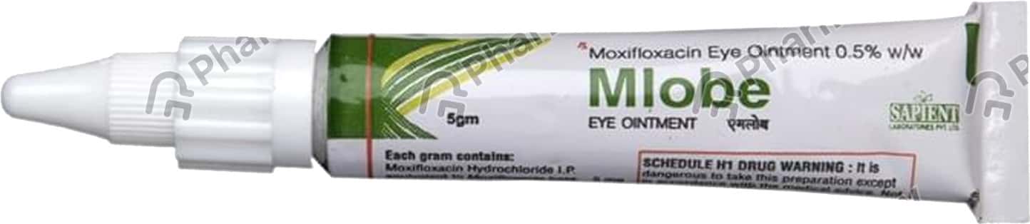 Mlobe 0.5 %W/W Eye Ointment (5): Uses, Side Effects, Price & Dosage ...