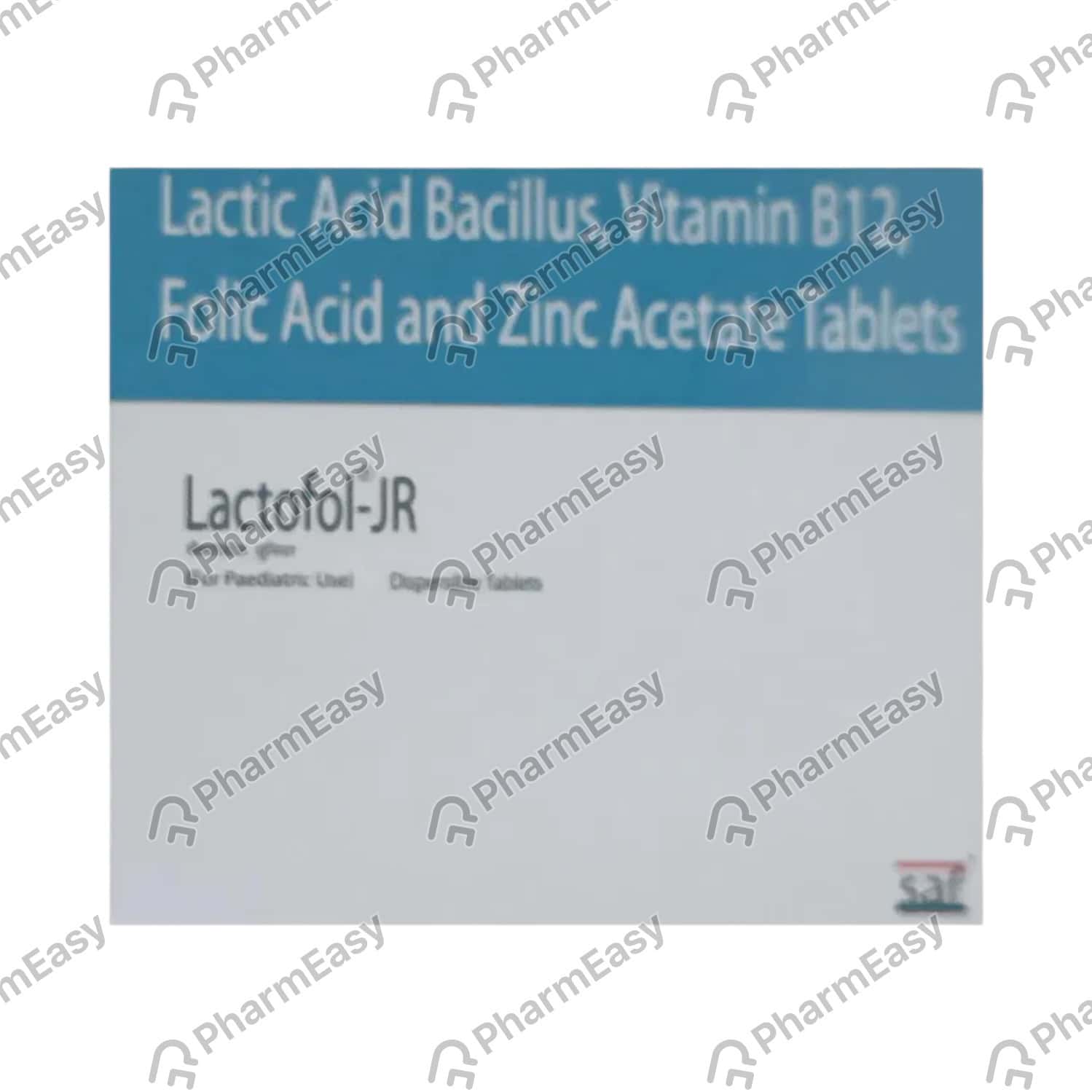 Lactofol Jr Dt Strip Of 10 Tablets: Uses, Side Effects, Price & Dosage ...