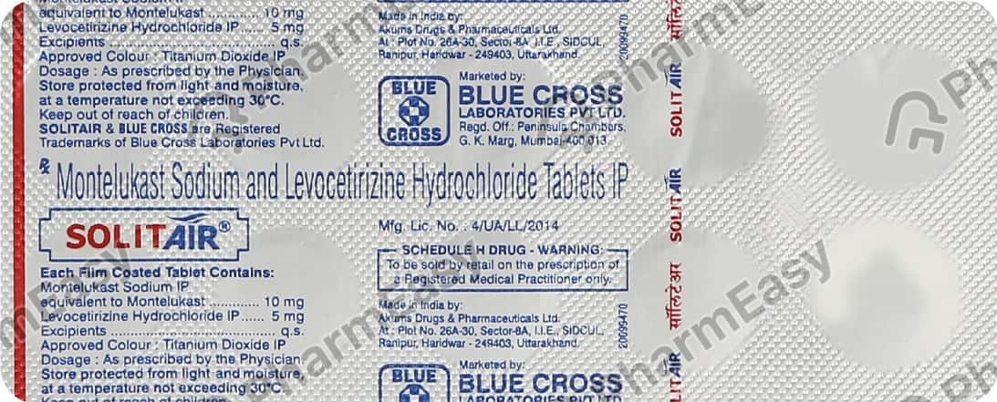 Solitair Strip Of 10 Tablets: Uses, Side Effects, Price & Dosage ...