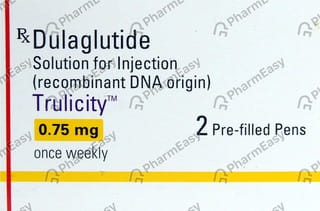 Buy Trulicity 0.75 MG/0.5ML Solution For Injection (1) Online at Flat ...