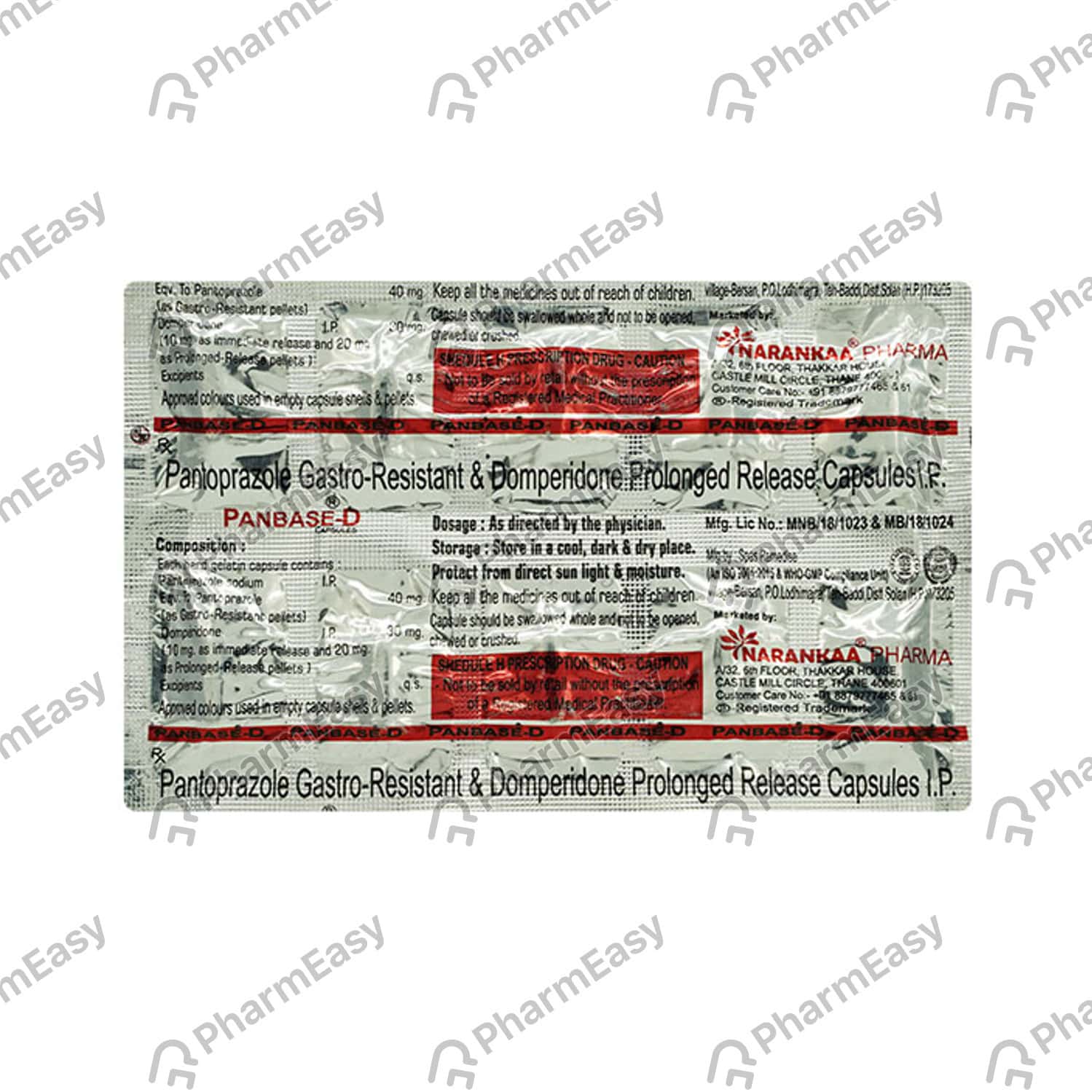 Panbase D Strip Of 10 Capsules: Uses, Side Effects, Price & Dosage ...