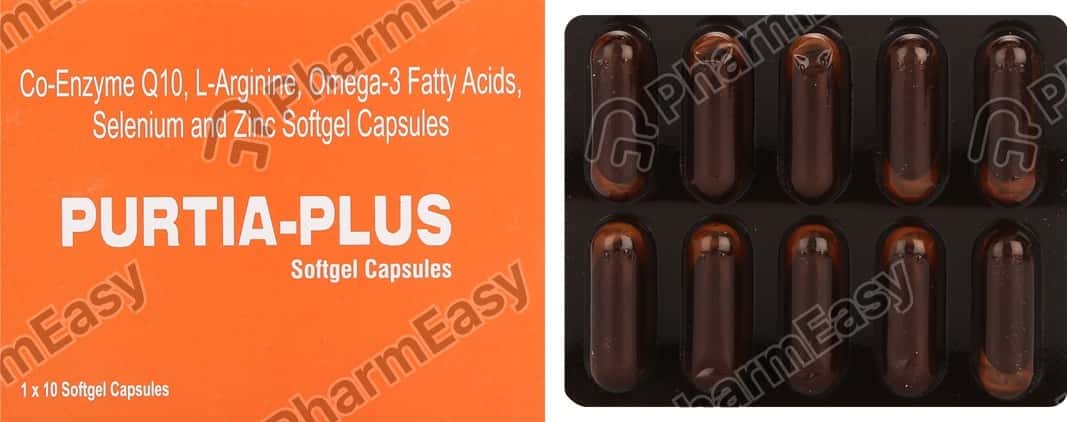 Buy Purtia Plus Strip Of 10 Capsules Online at Flat 15% OFF | PharmEasy