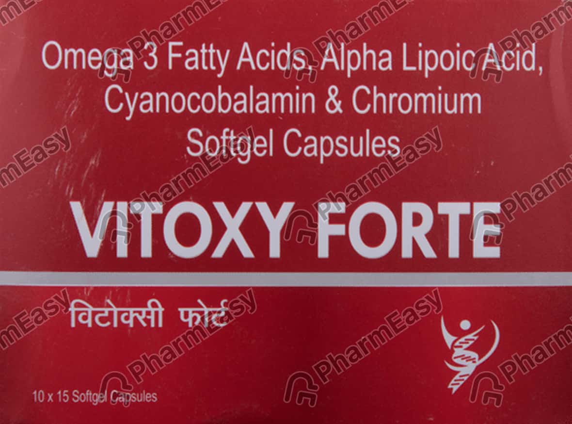 Vitoxy Forte Tablet (10): Uses, Side Effects, Price & Dosage | PharmEasy