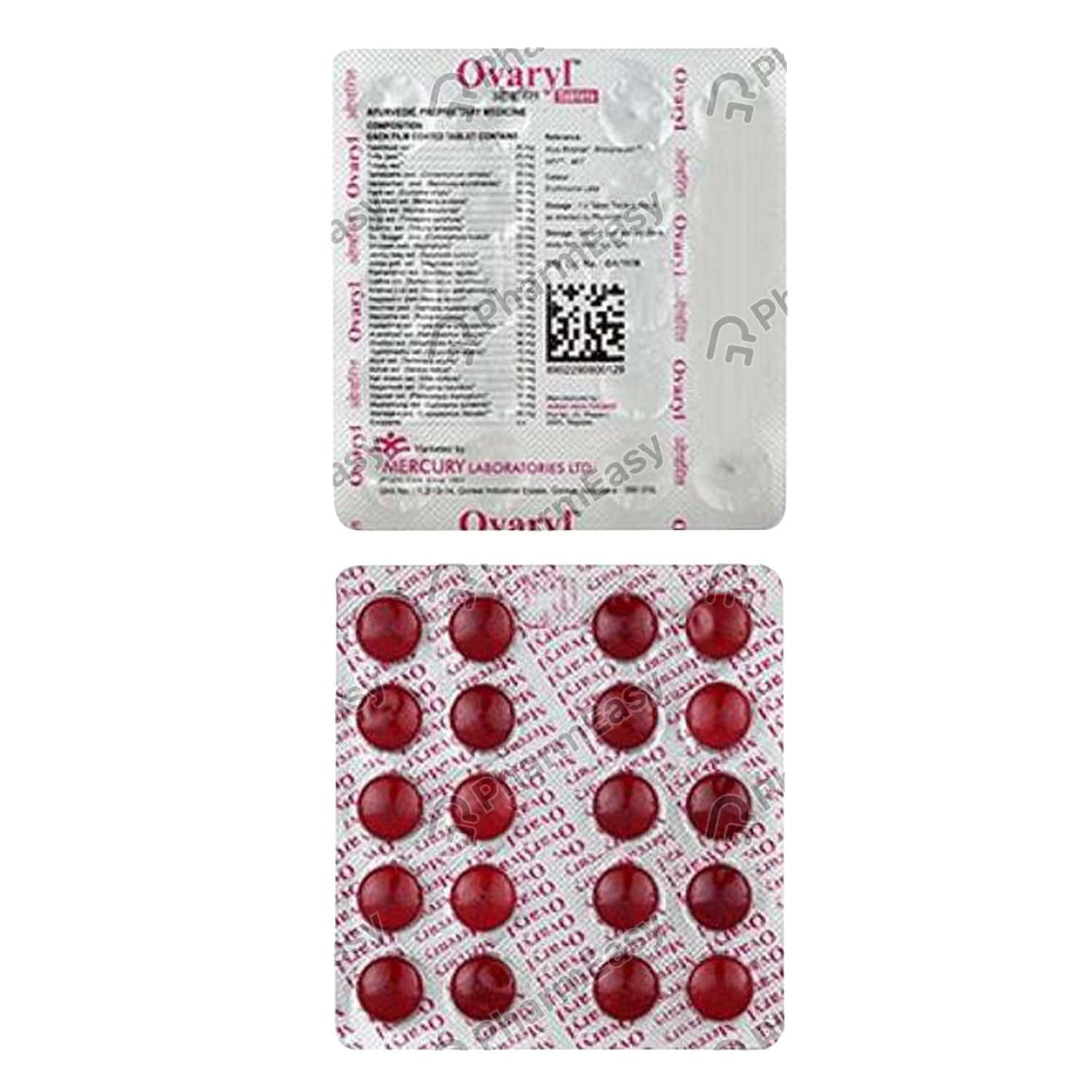 Buy Ovaryl Tablet (20) Online at Flat 18% OFF* | PharmEasy
