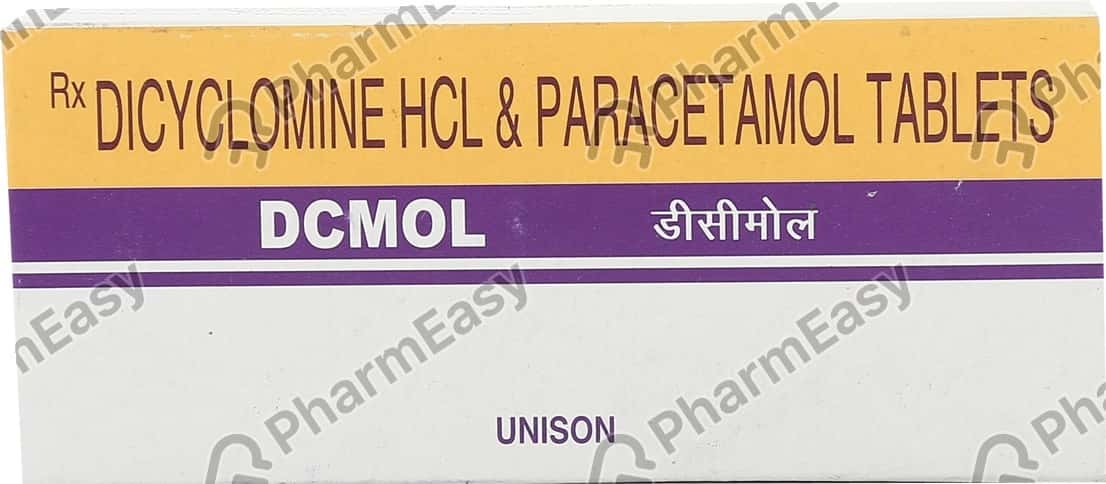 Dcmol Strip Of 10 Tablets: Uses, Side Effects, Price & Dosage | PharmEasy