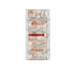 L Dio 1 M Kid Tablet (10) - Uses, Side Effects, Dosage, Composition ...