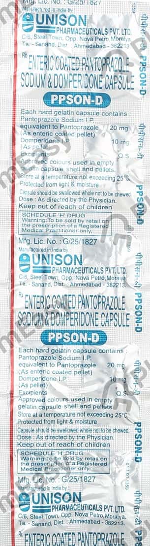 Ppson D Capsules: Uses, Side Effects, Price & Dosage | PharmEasy