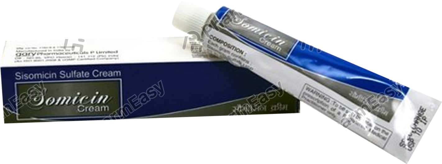Buy Somicin 0.1 %W/W Cream (15) Online & Save Up to 24% at PharmEasy
