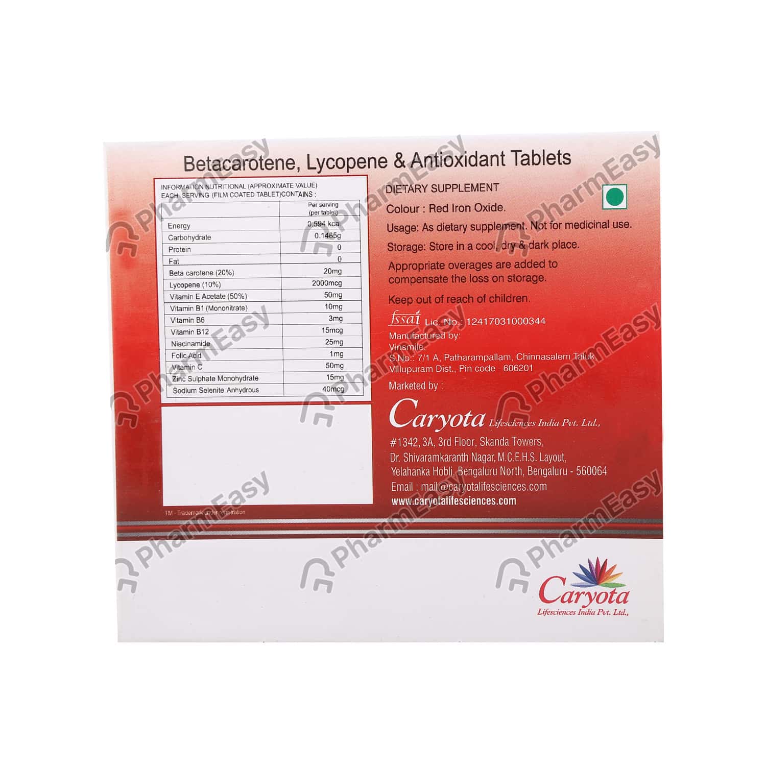 Buy Radiglow Strip Of 30 Tablets Online at Flat 18% OFF* | PharmEasy