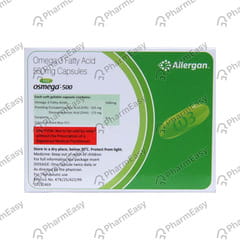 Buy Osmega 500 MG Capsule (30) Online at Flat 15% OFF | PharmEasy