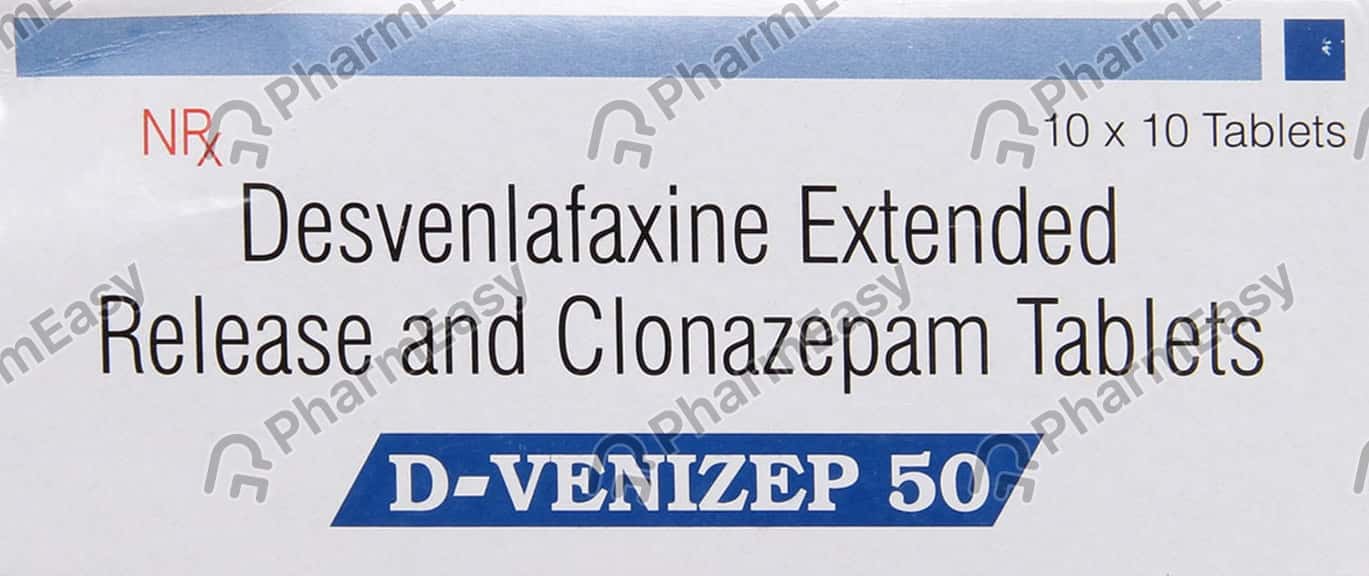 D Venizep 50mg Strip Of 10 Tablets: Uses, Side Effects, Price & Dosage ...