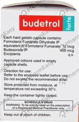 Budetrol Forte Bottle Of 30 Inhalation Capsules: Uses, Side Effects ...