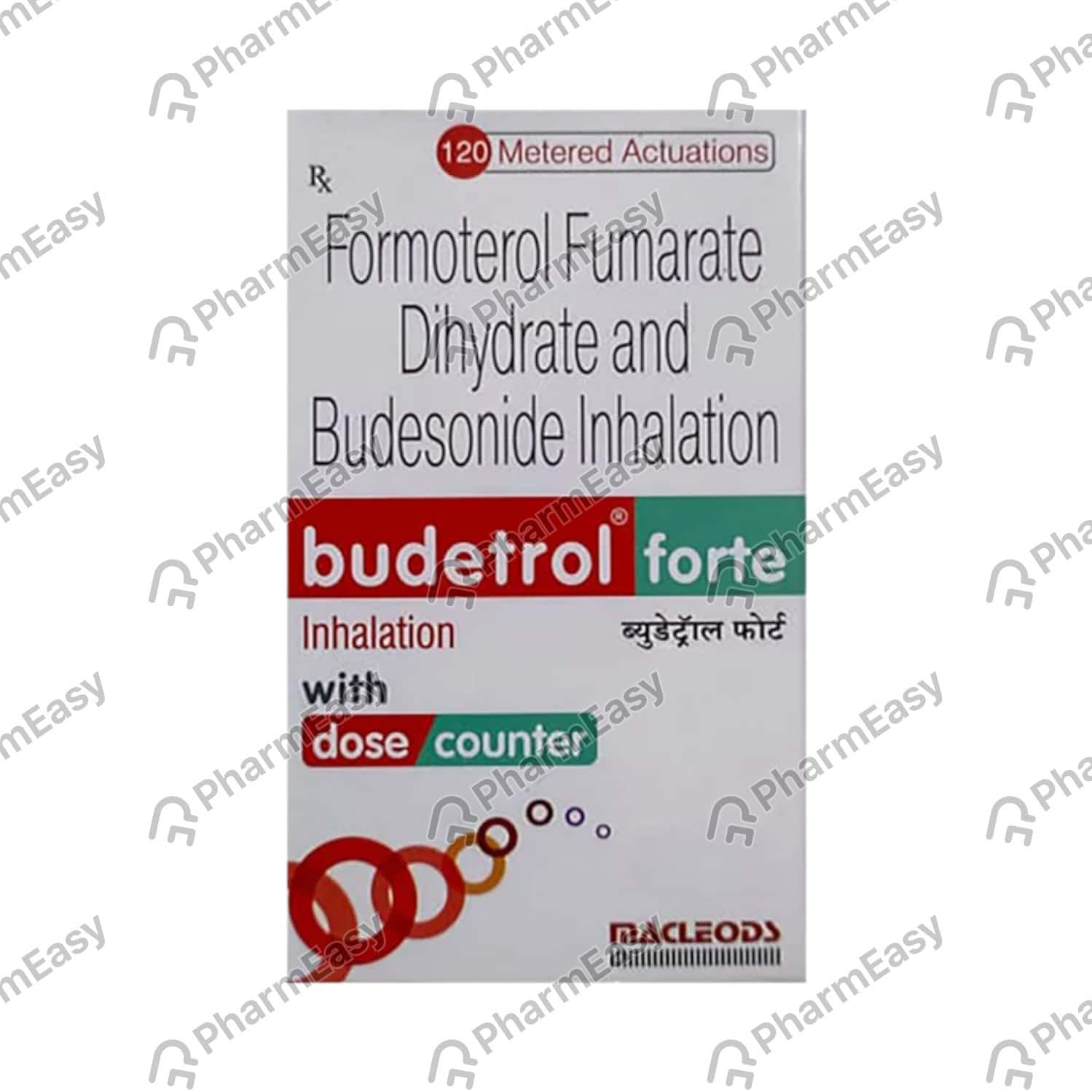 Budetrol Forte Box Of 120md Metered Dose Inhaler: Uses, Side Effects ...