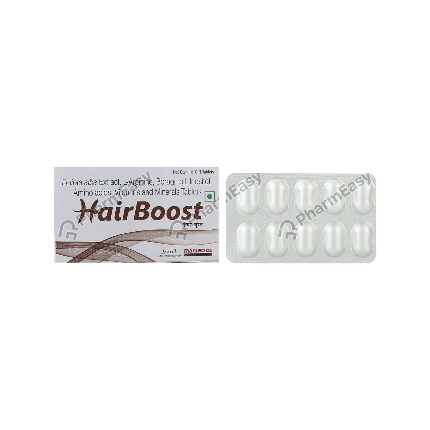 Buy Hairboost Tab 10'S Online at Flat 18% OFF* | PharmEasy