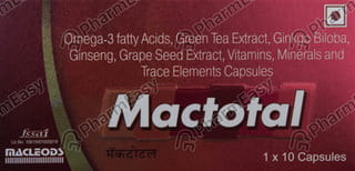 Buy Mactotal Strip Of 10 Softgel Capsules Online at Flat 15% OFF ...