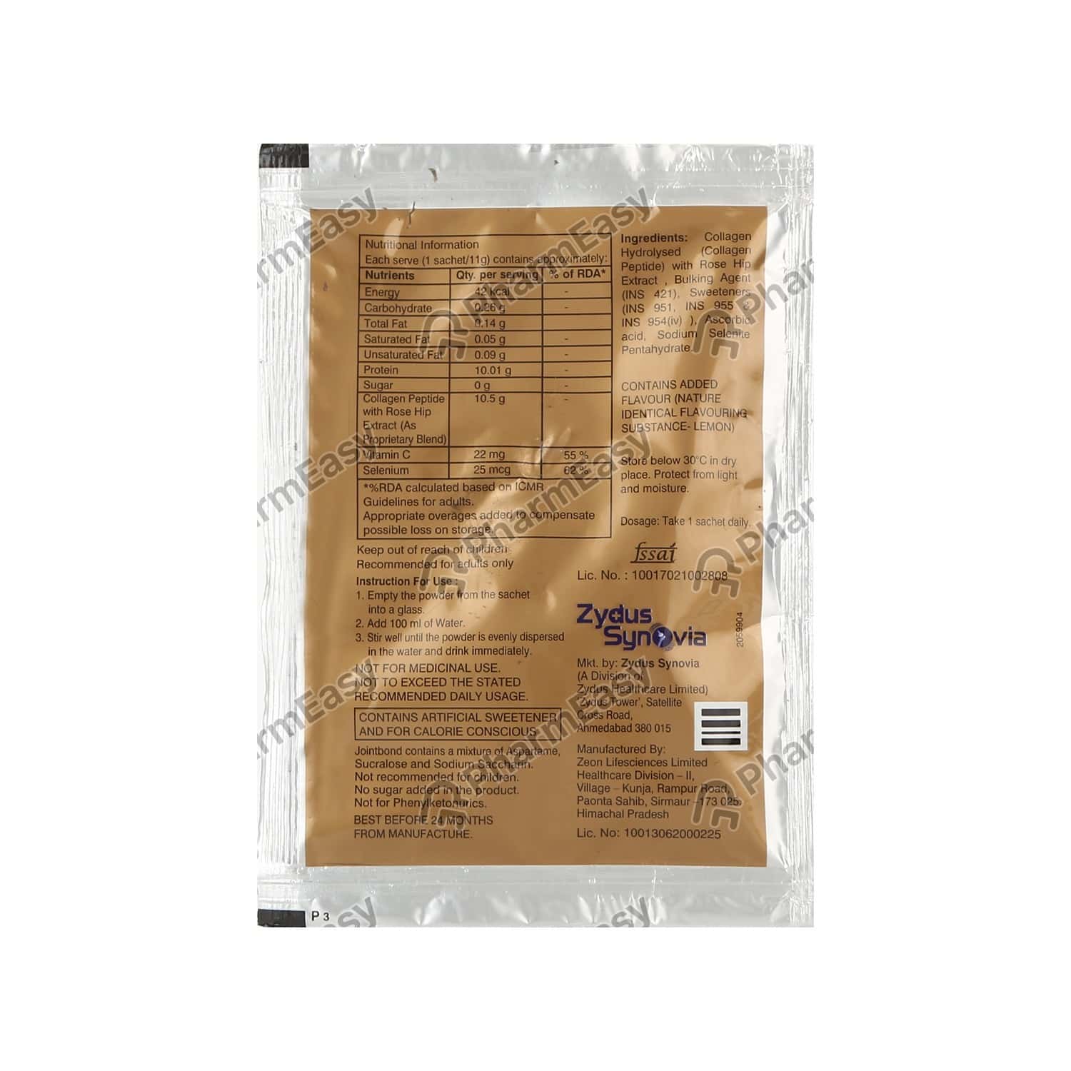 Buy Jointbond Sachet Of 11gm Oral Powder Online at Flat 15% OFF | PharmEasy