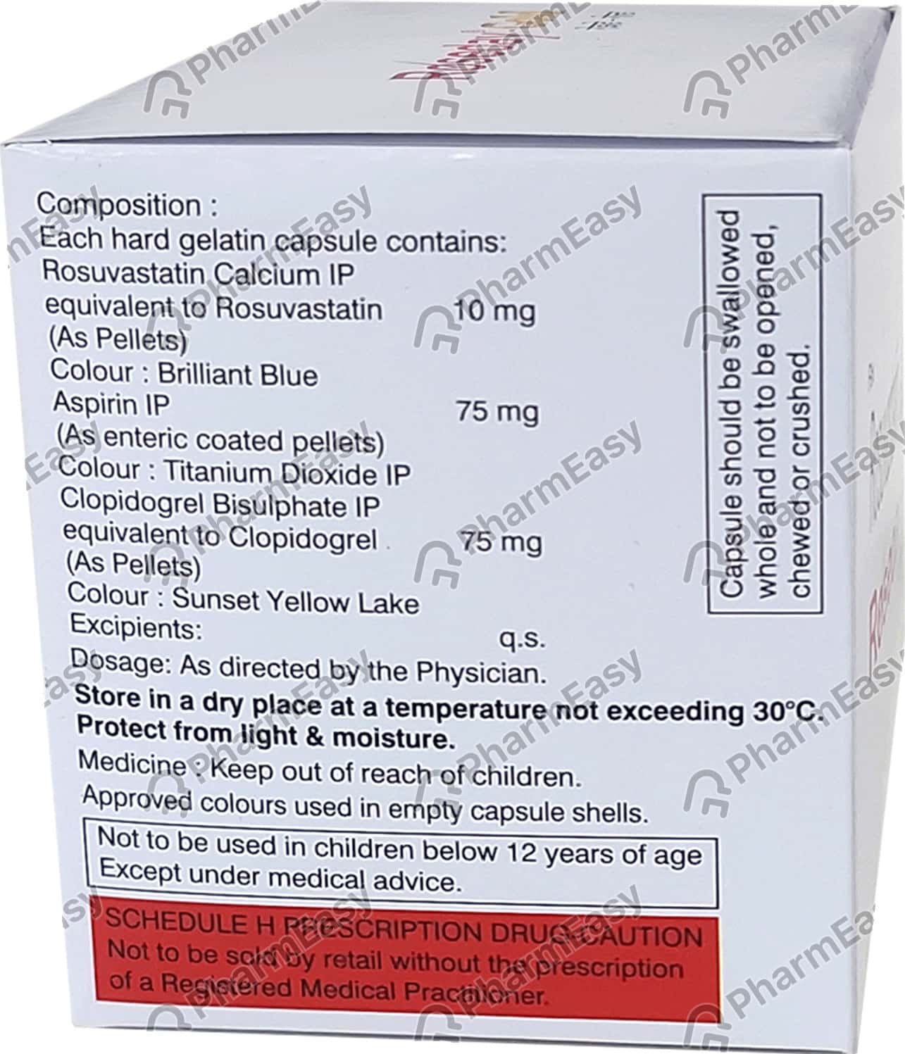 Roseday Gold 10mg Strip Of 10 Capsules: Uses, Side Effects, Price ...