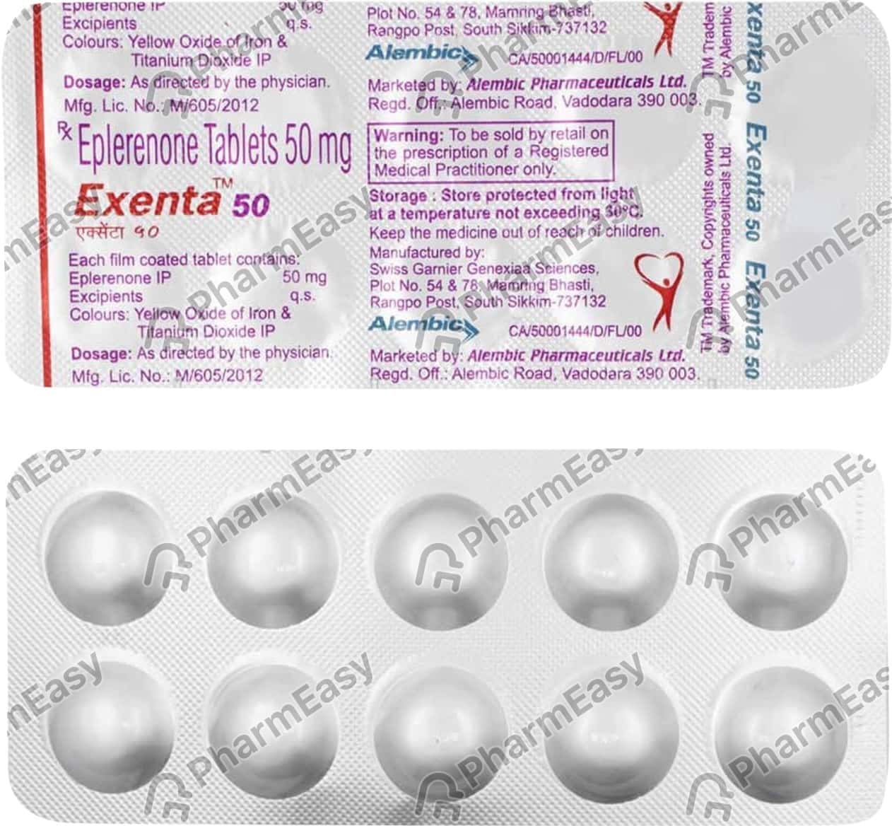 Epnone 50 MG Tablet (10): Uses, Side Effects, Price, Dosage ...