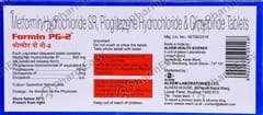 Formin Pg 2mg Strip Of 15 Tablets: Uses, Side Effects, Price & Dosage ...