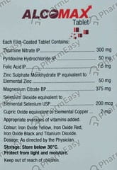 Buy Alcomax Strip Of 10 Tablets Online & Save Up to 24% at PharmEasy