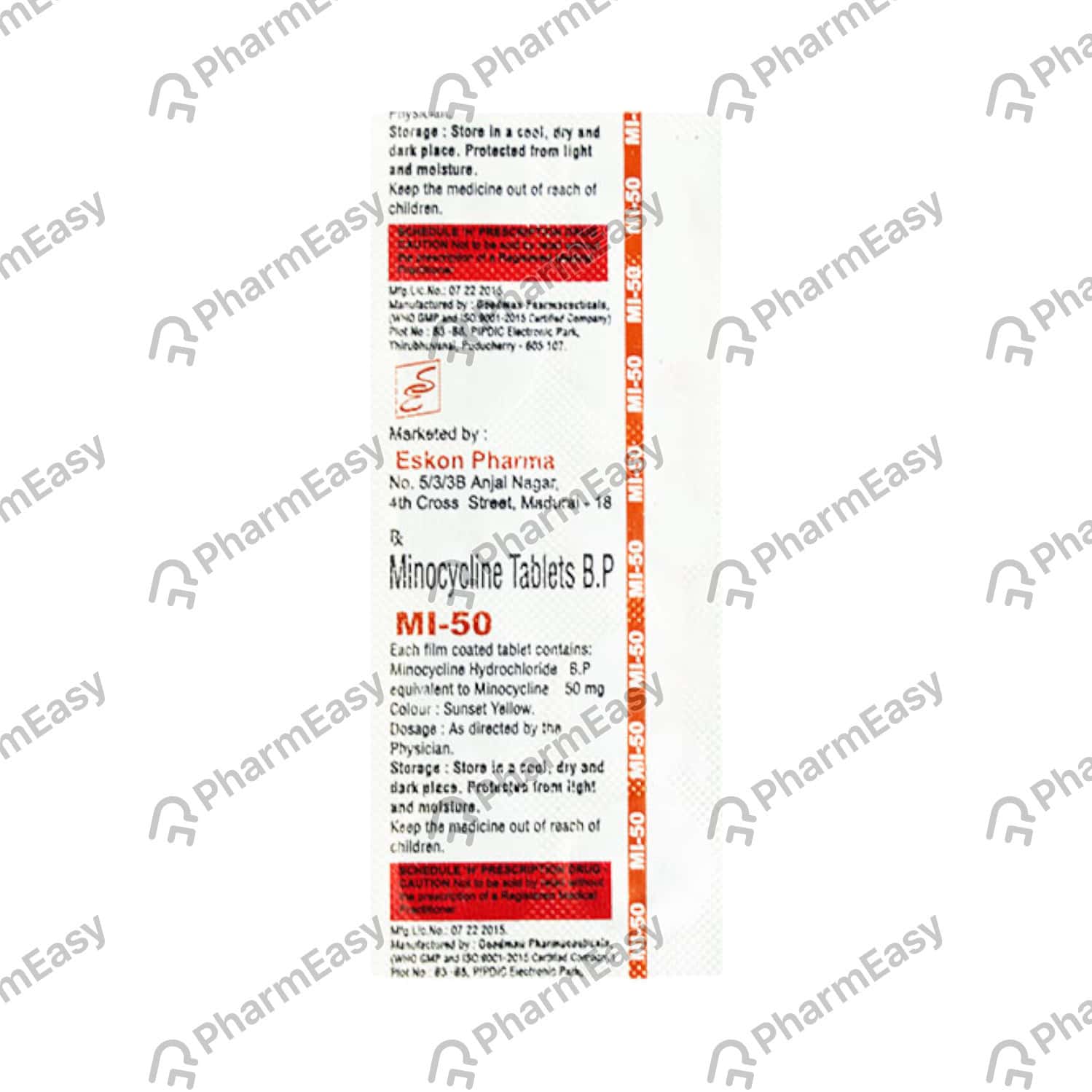 Mi 50 MG Tablet (10): Uses, Side Effects, Price & Dosage | PharmEasy