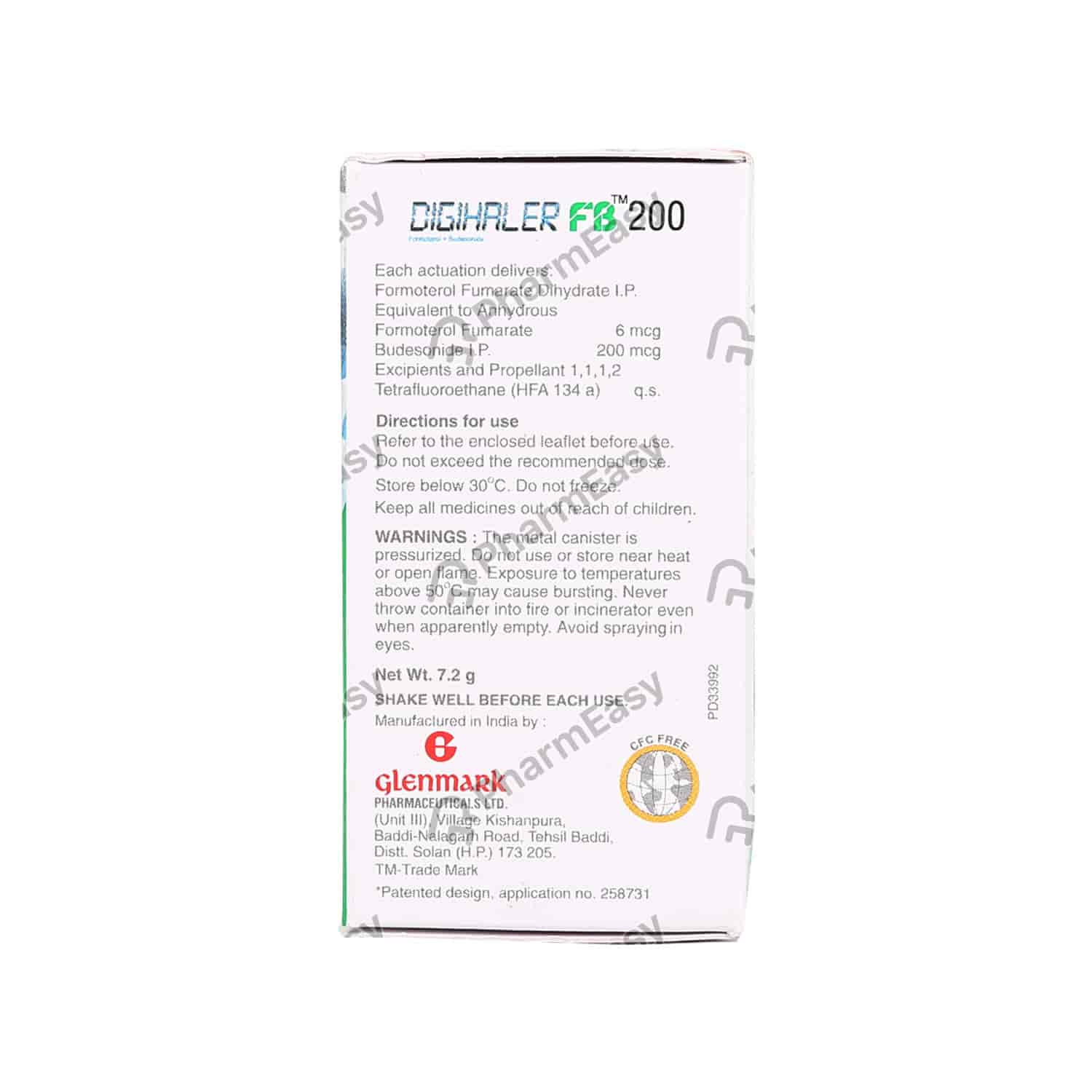 Buy Digihaler Fb 200 Inhaler 120md Online at Flat 18% OFF* | PharmEasy