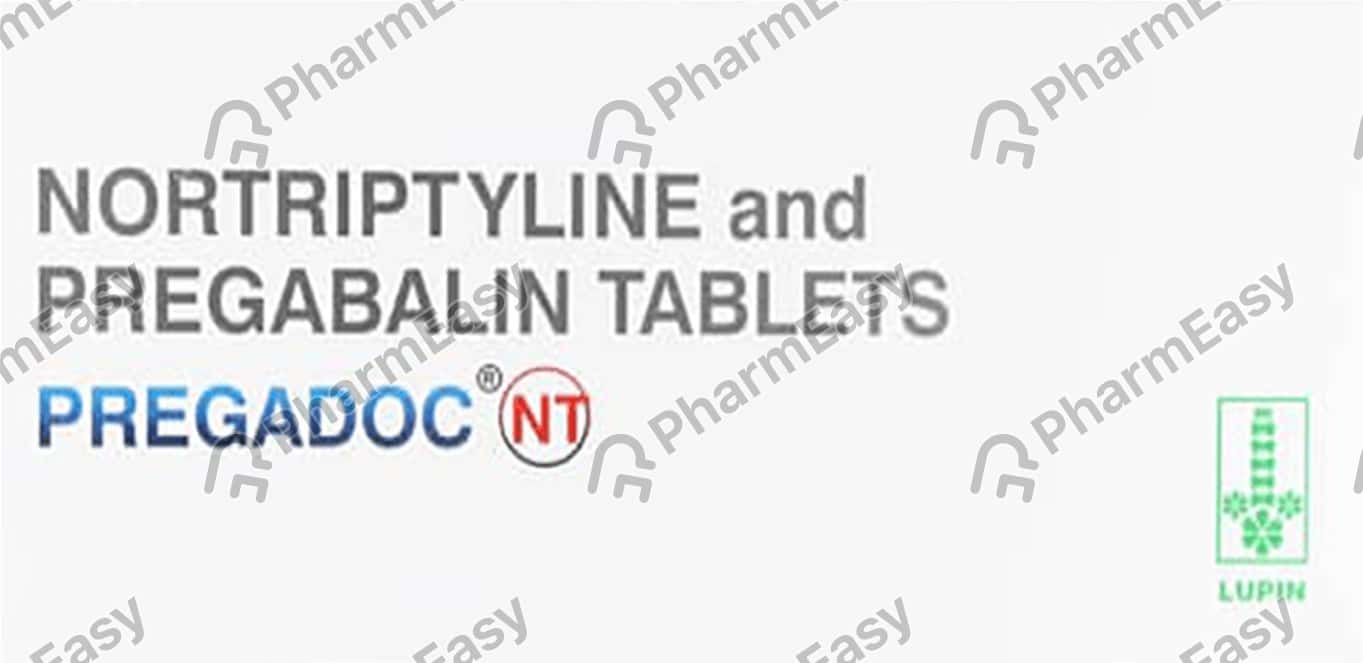 Pregadoc Nt Strip Of 10 Tablets: Uses, Side Effects, Price & Dosage ...