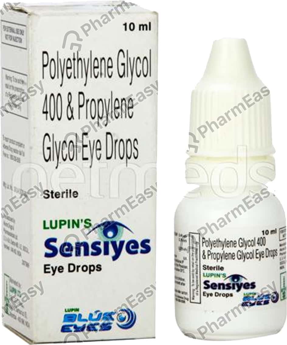 Sensiyes Bottle Of 10ml Eye Drops: Uses, Side Effects, Price & Dosage ...