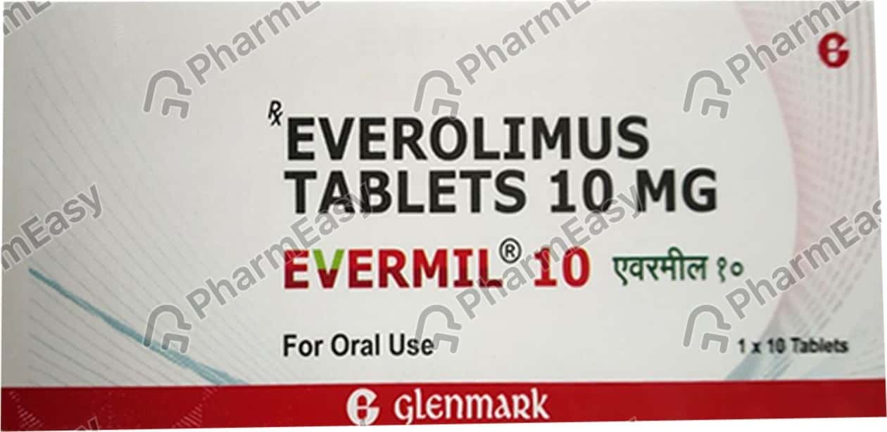 Evermil 10 MG Tablet (10): Uses, Side Effects, Price & Dosage | PharmEasy