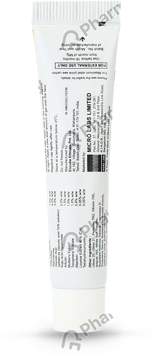 Advanced Kojivit Ultra Tube Of 30gm Gel Uses Side Effects Price Dosage PharmEasy
