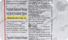 Pregalin X Sr 75mg Strip Of 15 Tablets: Uses, Side Effects, Price ...