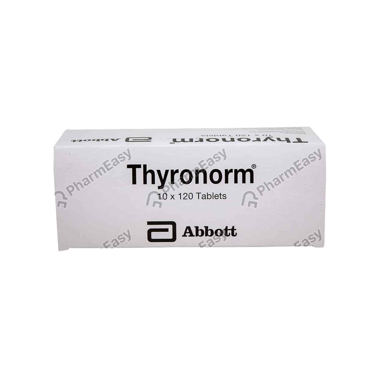 Buy Thyronorm 12.5mcg Tab 120'S Online at Flat 18% OFF* | PharmEasy
