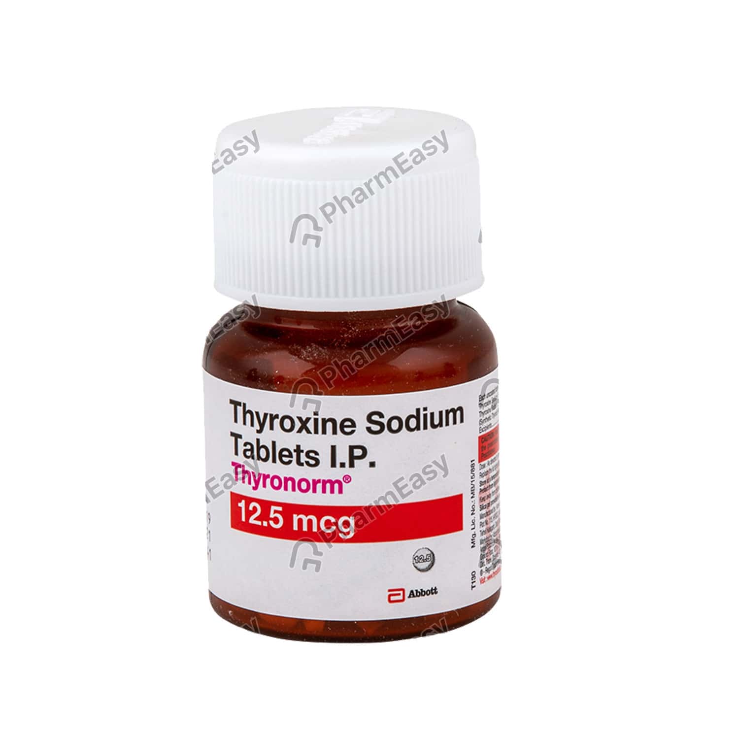 Thyronorm 12.5 MCG Tablet (120) - Uses, Side Effects, Dosage ...